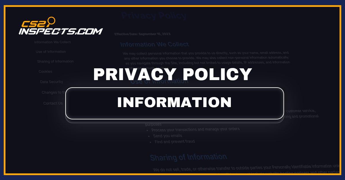 Privacy Policy